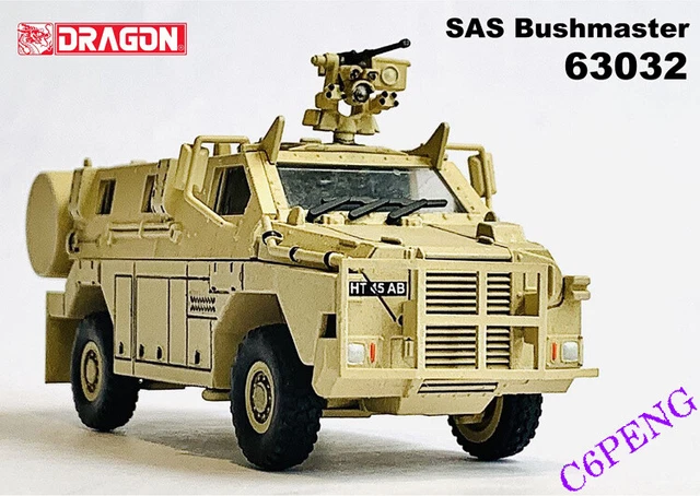 DRAGON 1/72 SAS Bushmaster Armored Mine Resistant Vehicle finished ...