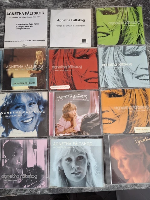 COLLECTION OF AGNETHA Faltskog (ABBA) CD's and Cassettes £9.99 ...