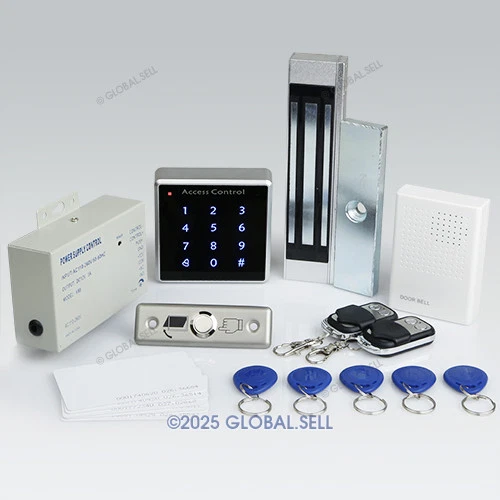 DIY RFID ACCESS Control System Kit+180kg Magnetic Lock+2Remote Controls ...