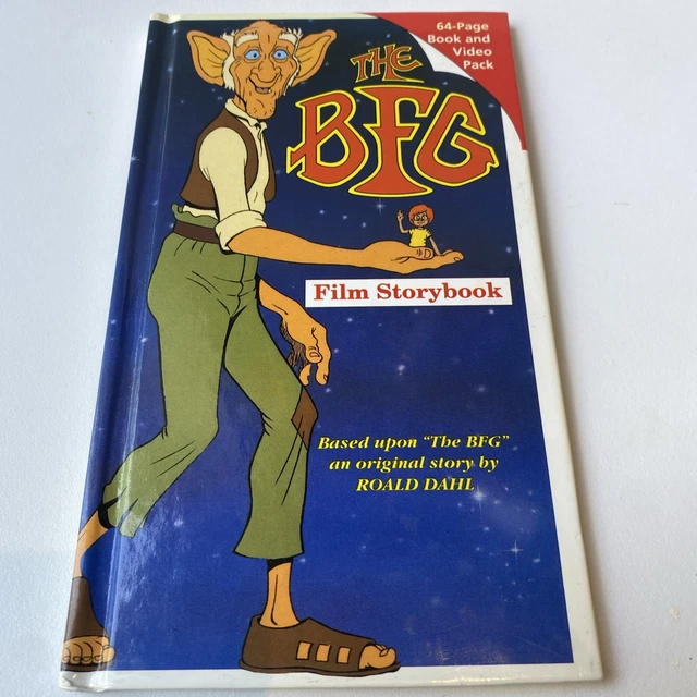VINTAGE ROALD DAHL’S The BFG Film Storybook From VHS Video Tape Pack ...