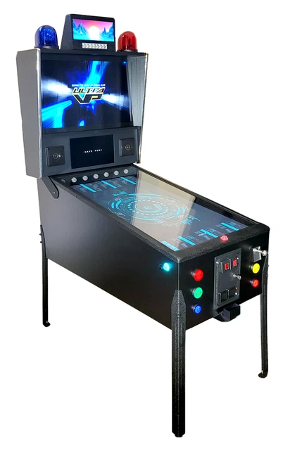 4K 120HZ 49& Virtual Pinball Machine 7.5- REAL MECHANICAL FEEL - 1500 ...