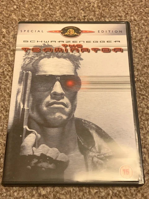 THE TERMINATOR 1984 DVD Arnold Schwarzenegger, James Cameron, Michael ...