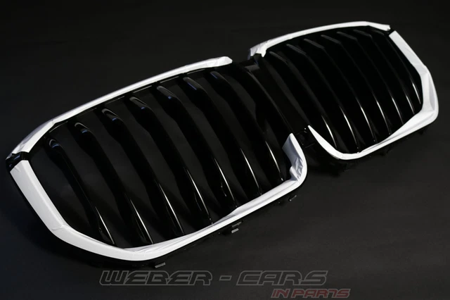 8096591 KÜHLER GRILL Ziergitter Front SHADOWLINE NIVI NEU OEM BMW X5 ...