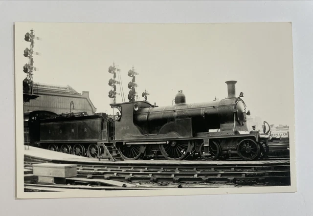 LSWR LOCOMOTIVE PHOTOGRAPH - C8 Class - 292 - A1197 £3.50 - PicClick UK