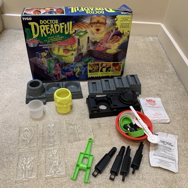 DOCTOR DREADFUL FOOD Lab Playset Gruesome Goodies Candies Maker 1994 ...