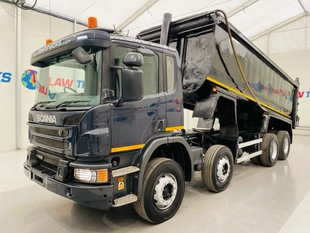 SCANIA P410 8X4 Day Cab Steel Tipper £22,950.00 - PicClick UK