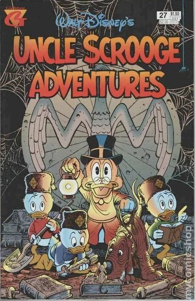 WALT DISNEY'S UNCLE Scrooge Adventures #27A rose FN 1994 image stock ...