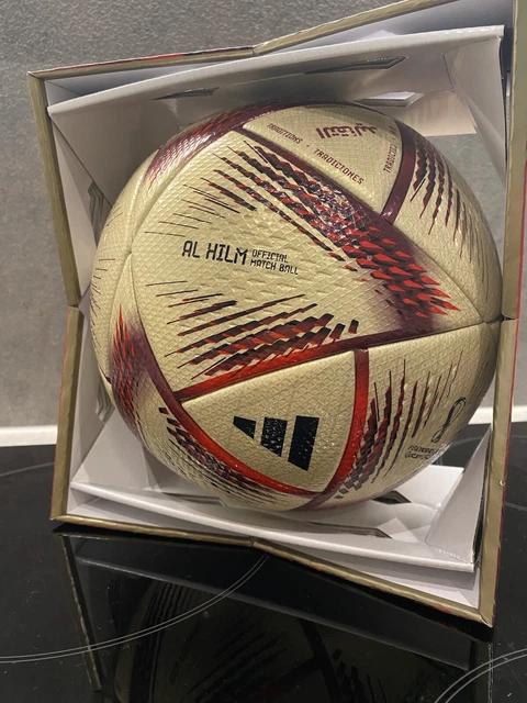ADIDAS AL HILM Ball Qatar 2022 World Cup Final Official Match Ball New ...