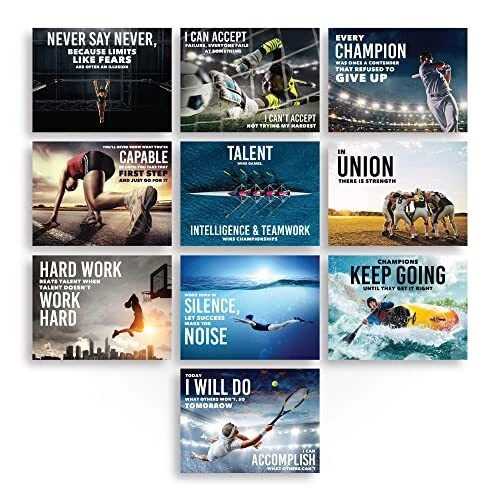 SPROUTBRITE CLASSROOM DECORATIONS - Sports High School Motivational ...