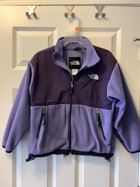 THE NORTH FACE - Polartec Denali Purple Fleece Jacket Full Zip Size M ...