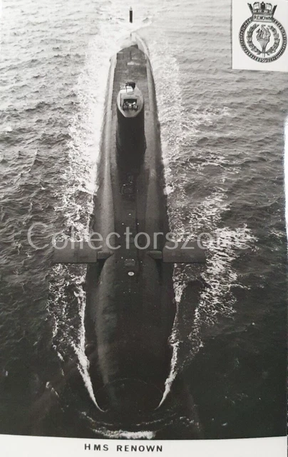 BRITISH ROYAL NAVY HMS Renown S26 Resolution-class submarine Photograph ...