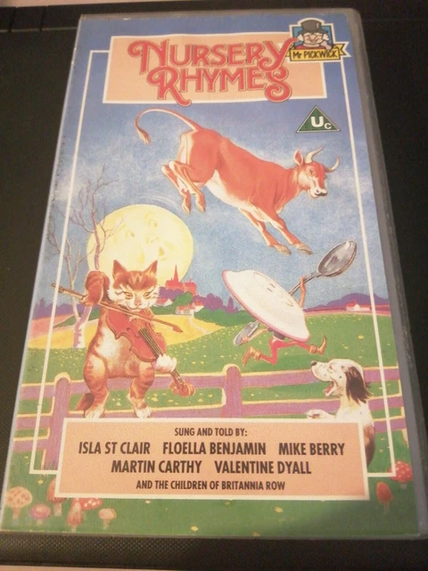 MR PICKWICK - Nursery Rhymes (VHS Video Tape, 1982) £8.99 - PicClick UK