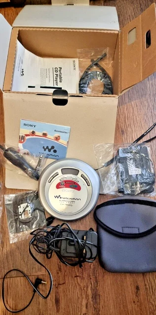 SONY WALKMAN G-PROTECTION Jog Proof Portable CD Player D-EJ626CK ...