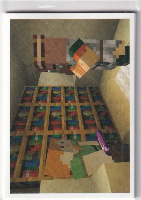 PANINI MINECRAFT TREASURE Sticker 2021 Numéro 80 Il Y A Nowhere Like ...