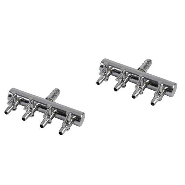 8 WAYS DISTRIBUTOR Air Line Splitter Aquarium Valve £13.11 - PicClick UK