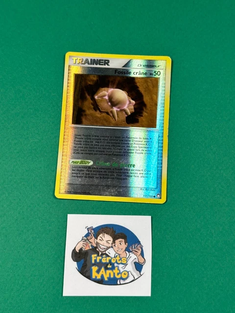 CARTE POKEMON TRAINER Fossile Crane 117/123 Reverse Trésors Mystérieux ...