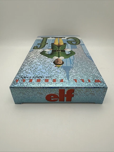 ELF (VHS 2004) Will Ferrell, James Caan, Zoey Deschanel, Rare Rental ...