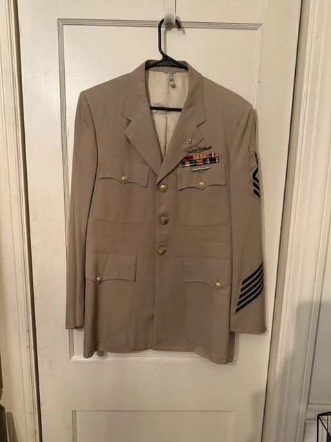 WORLD WAR II navy khaki dress uniform submariner served as marine ...