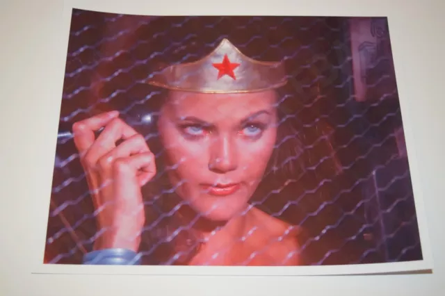 Lynda Carter Wonder Woman Pinup 8x10 Glossy Photo Busty Sexy Cleavage