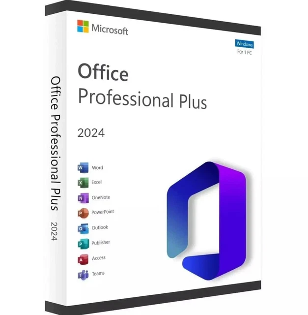 MS OFFICE 2024 Professional Plus Vollversion Key Sofortversand EUR 18 ...