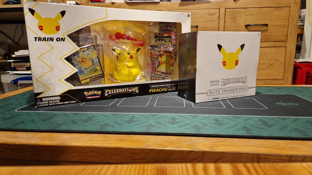 POKEMON TCG CELEBRATIONS 25th Anniversary Elite Trainer Box Pikachu ...