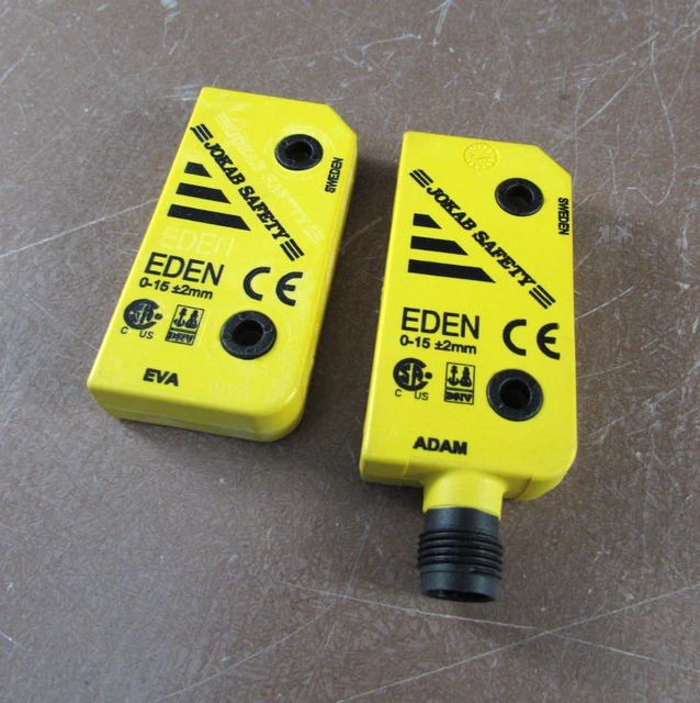 ABB EDEN JOKAB Safety Eva & Adam 0-15 +/-2Mm Safety Switch $224.99 ...