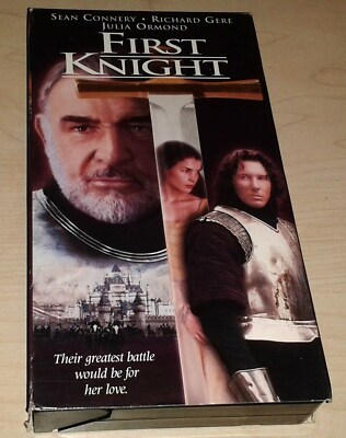 FIRST KNIGHT (VHS, 1995) Sean Connery Richard Gere & Julia Ormond £7.25 ...
