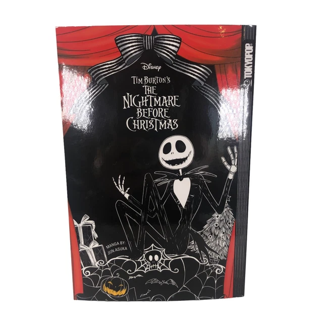 DISNEY TIM BURTON'S the Nightmare before Christmas Manga Book Tokyopop ...