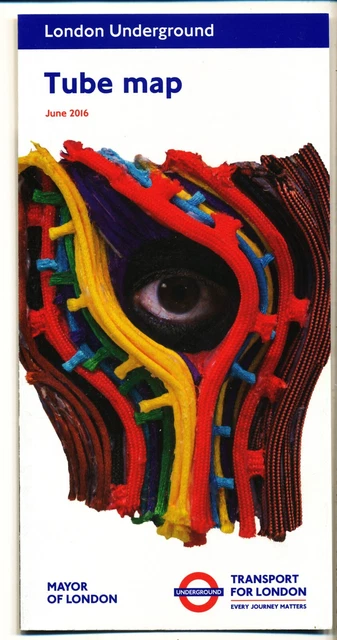 LONDON UNDERGROUND TUBE MAP JUNE 2016 Station Index,Transport,Journey ...