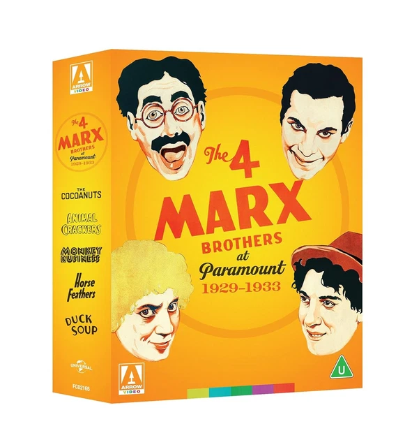THE 4 MARX Brothers at Paramount (Blu-ray) £50.96 - PicClick UK