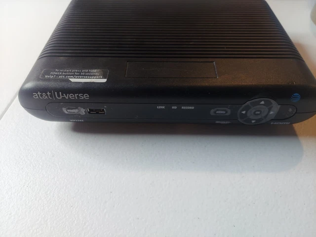 AT&T U-VERSE CABLE TV Receiver Box*Arris VIP2262 V2*No Power Cord ...