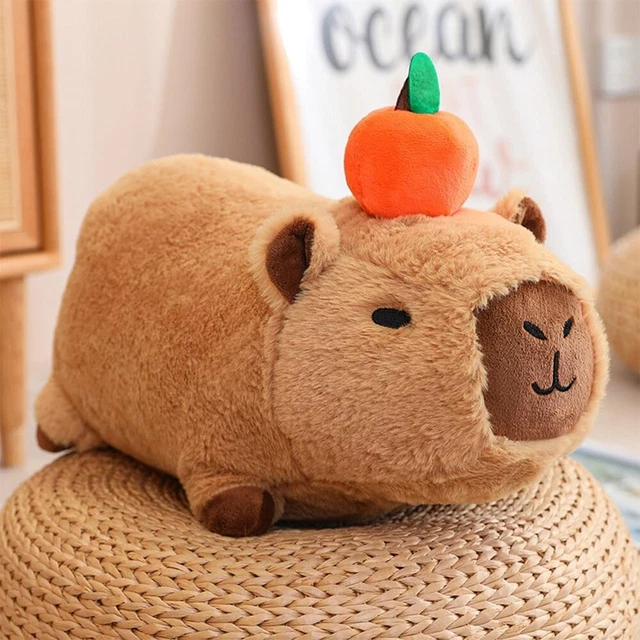 NEW SIMULATION CAPYBARA Plush Toy Cartoon Capybara Stuffed Animal Doll ...