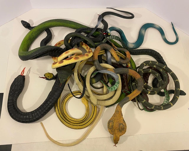 VINTAGE RUBBER SNAKES Toys Lot (see images) $27.48 - PicClick CA