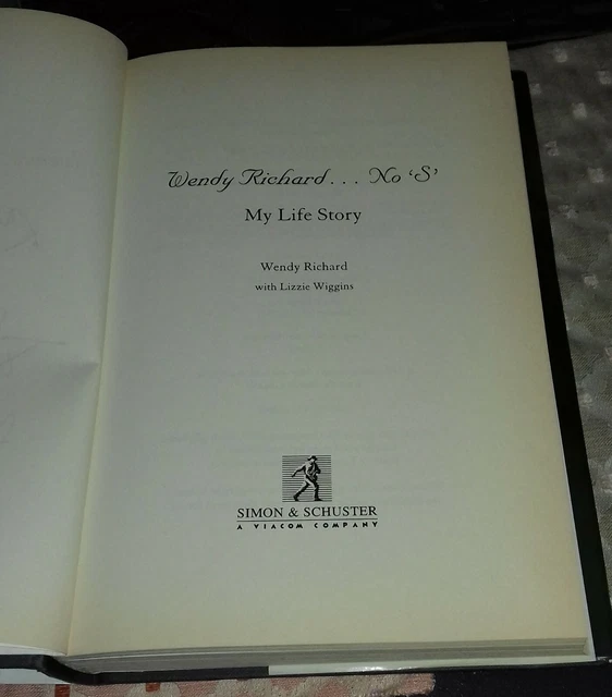 WENDY RICHARD SIGNED Eastenders Pauline Fowler Miss Brahms Are You ...