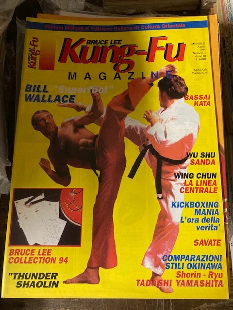 BRUCE LEE KUNG-FU Magazine Rivista Spillata Edizione Italiana 1994 Vedi ...