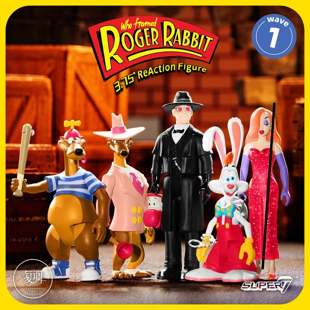 SUPER7 WHO FRAMED Roger Rabbit Series1 Action Figure Model Collection ...
