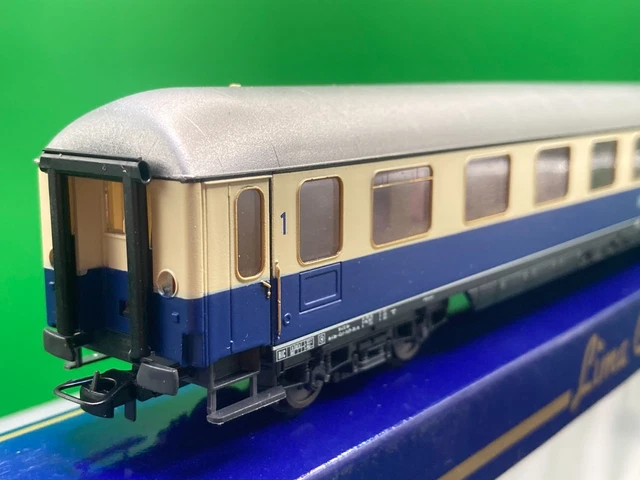 LIMA HO 309639 DB 1st CLASS RHEINGOLD COMPARTMENT COACH BLUE/BEIGE ...