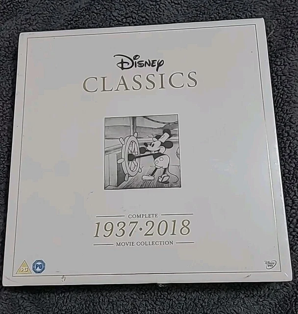 DISNEY CLASSICS COMPLETE Movie Collection 1937-2018 Dvd 55 Discs Sealed ...