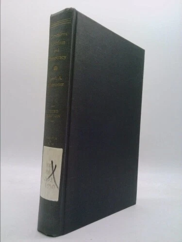 CAPITALISME, SOCIALISME ET démocratie, troisième édition par Schumpeter ...