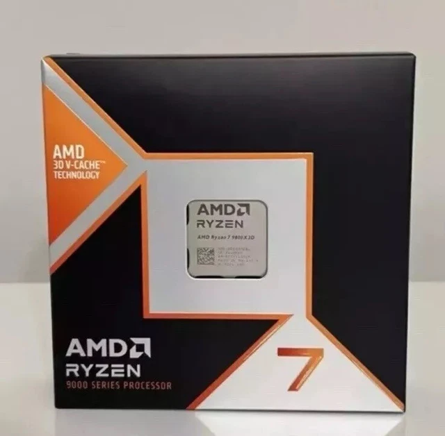 AMD RYZEN 7 9800X3D AM5 Socket Zen5 Architecture 8 Core 16 Threads ...