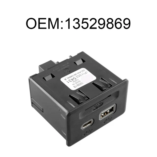 USB SOCKET ASSEMBLY USBC For SD Card Fits For Silverado For Sierra ...