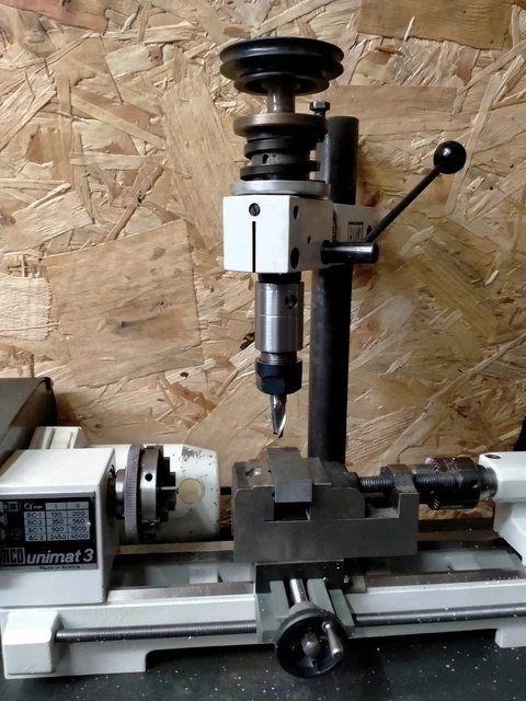 EMCO UNIMAT 3/4 Lathe - ER20 Chuck Collet M14x1 £145.00 - PicClick UK