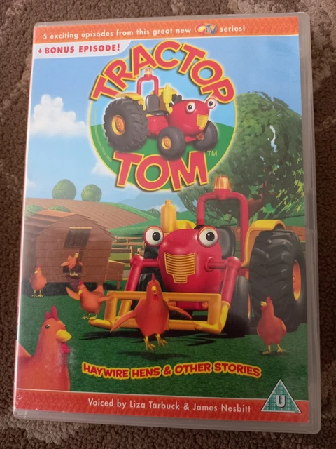 TRACTOR TOM HAYWIRE Hens Dvd Kids 6 Episodes £9.99 - PicClick UK