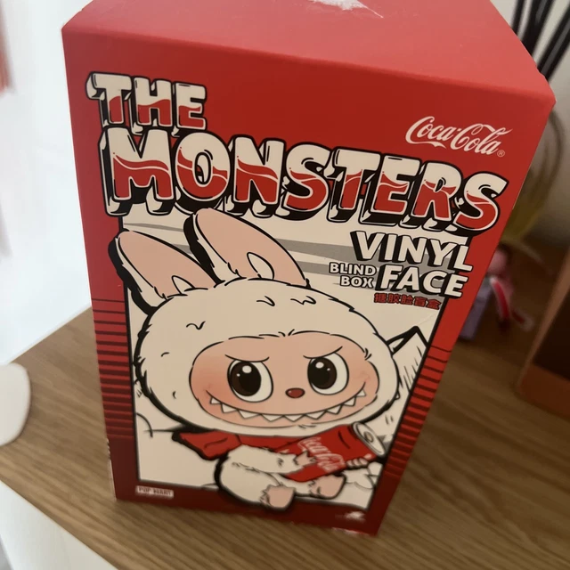 POPMART THE MONSTERS Labubu Coca-Cola Plush Keychain - Super rise Shake ...