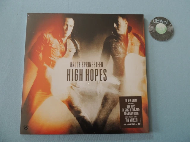 2 LP BRUCE SPRINGSTEEN High Hopes + CD 180 gram 2014 EU | OVP Sealed ...