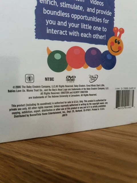 BABY EINSTEIN DVD Collection By Walt Disney 2006 Mom's #1 Choice USA ...