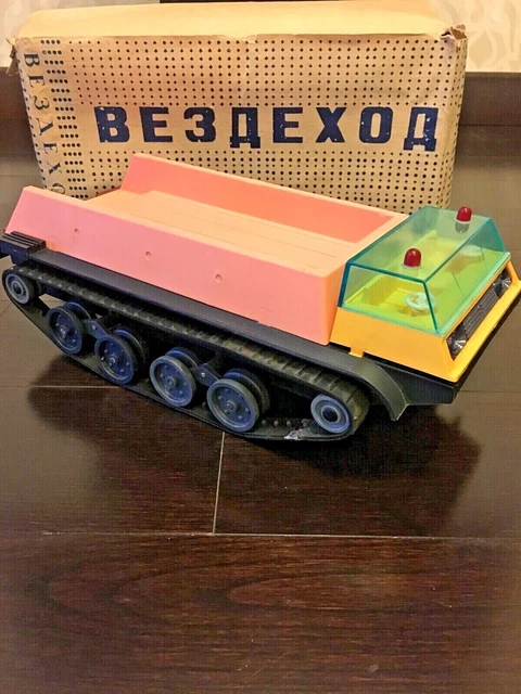 VINTAGE ALL TERRAIN Vehicle Battery Operated All Terrain Mover Track ...