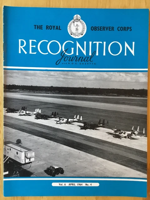 ROYAL OBSERVER CORPS Journal - Vol 6 # 4 - April 1964 - Roc Gazette ...