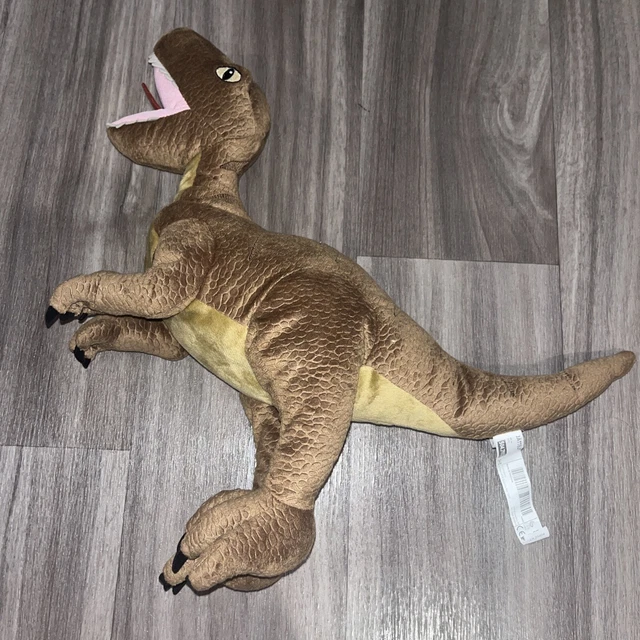 IKEA JATTELIK T-REX Dinosaur Soft Toy Plush Brown Tyrannosaurus Rex ...