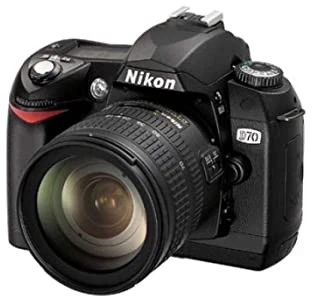NIKON D70 DIGITAL SLR Camera Lens Kit [AF-SDX Zoom Nikkor ED 18-70 $385 ...